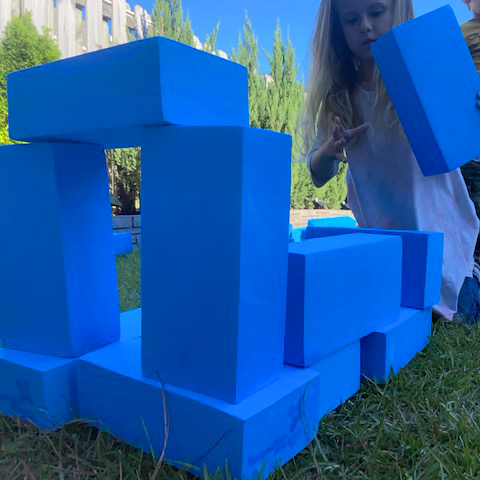 Blue Brick Blocks – Imagination Playground